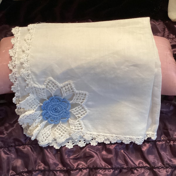 Crochet Handkerchief - Etsy