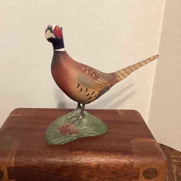 Pheasant Sculpture - Etsy
