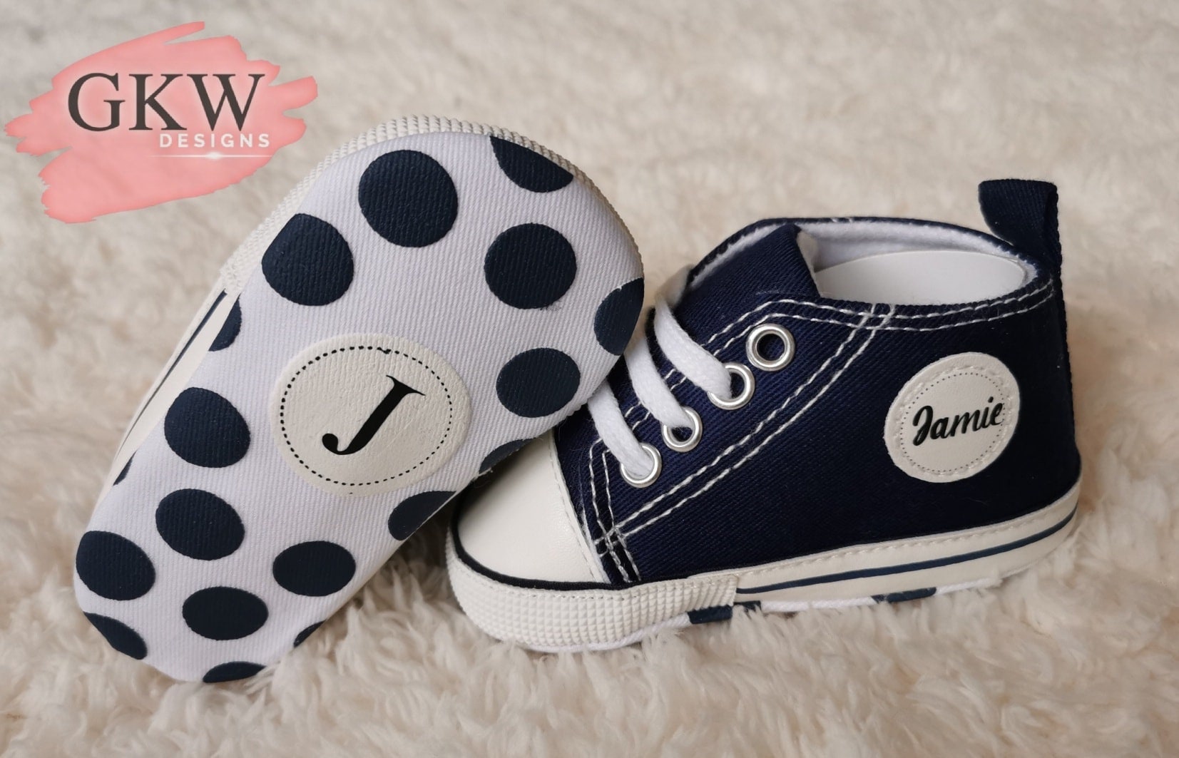 Personalised Toddler Shoes Baby Shoes Name or Initial - Etsy UK