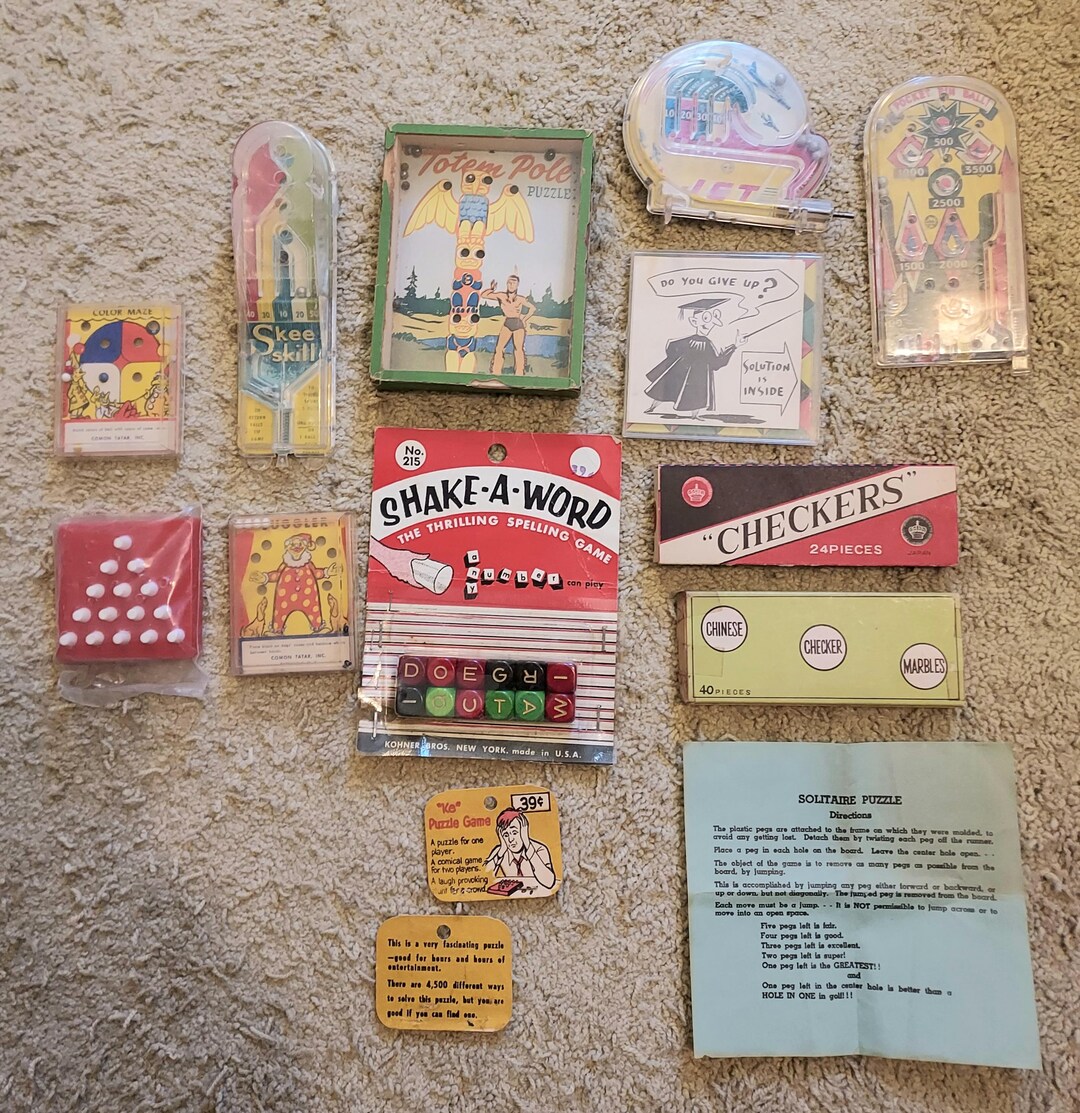 Pocket Pinball Games and More! - Etsy