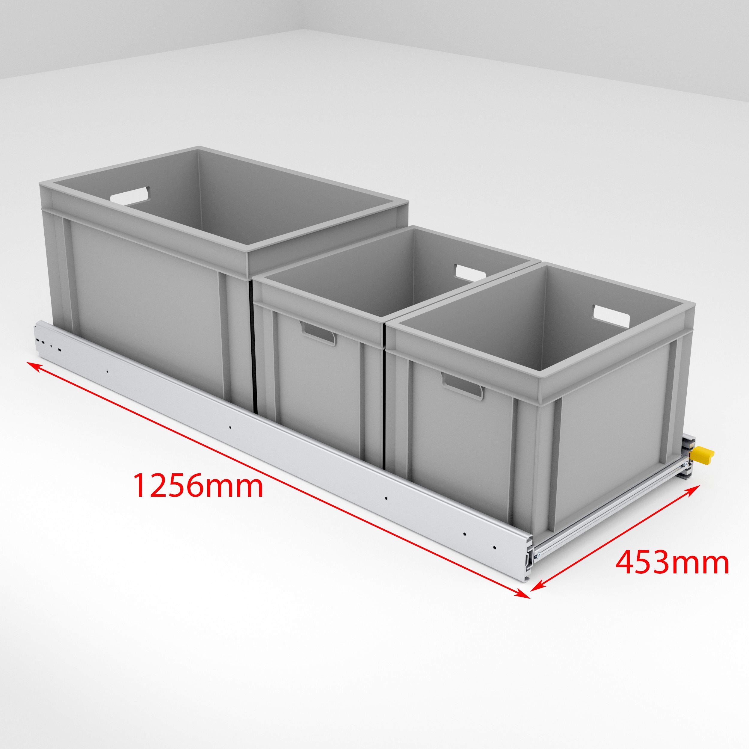 Rear Pull-out 120x40cm - Camper Van - One-hand Operation - Eurobox ...