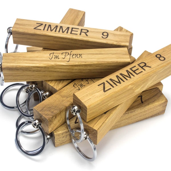 Wooden Keychain - Etsy
