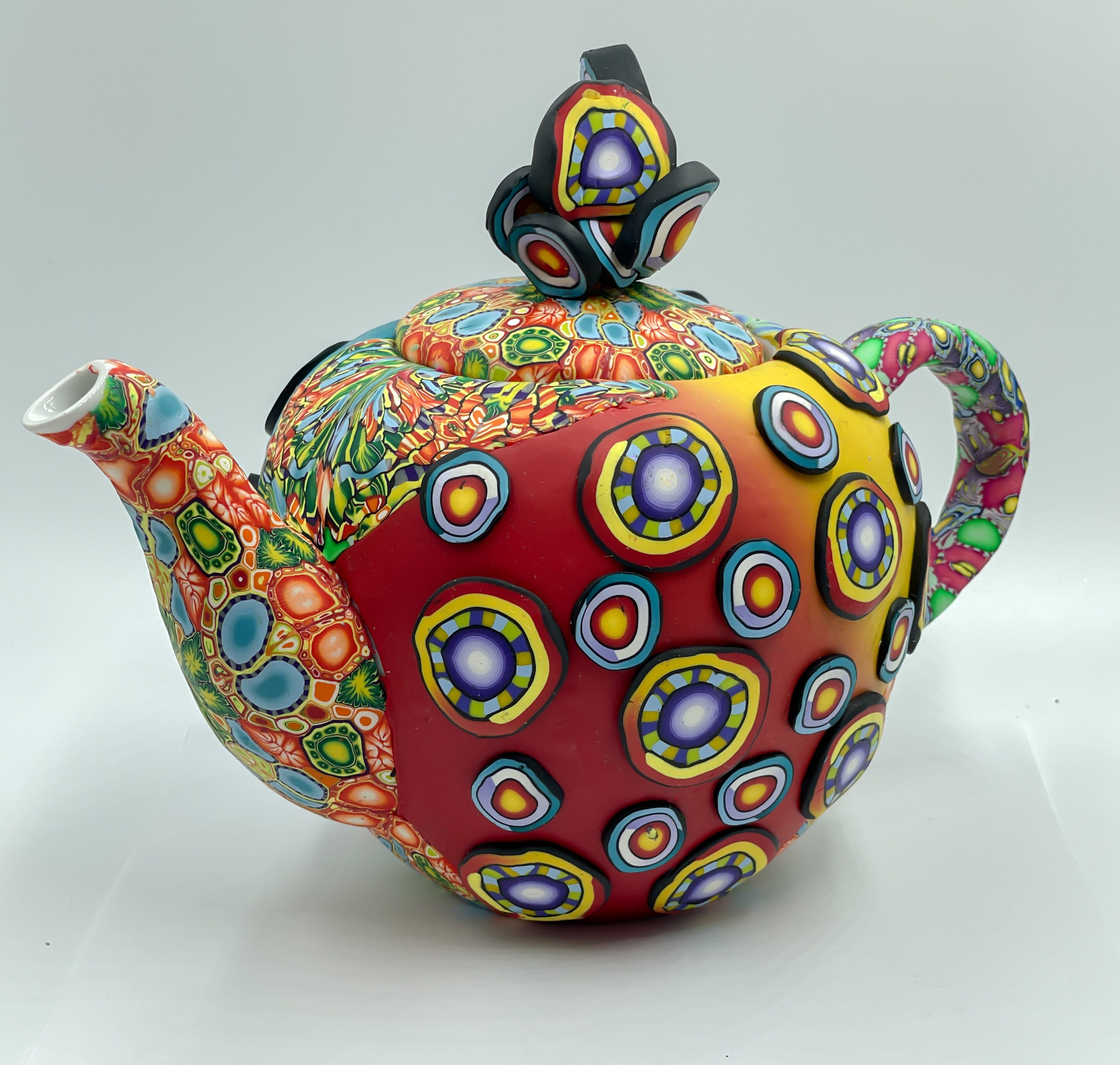 Funky Clay Teapots