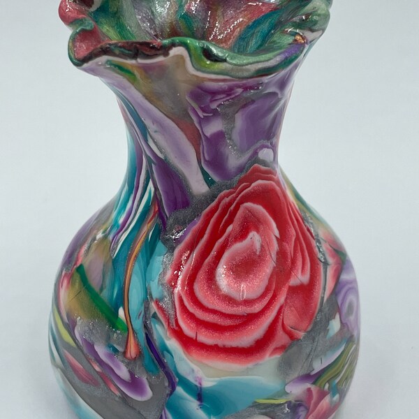 Polymer Clay Vase - Etsy