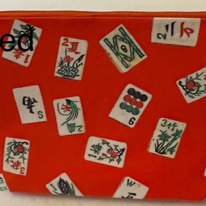 Mahjong Coin/card Holder, Game Bag, Mahjong Bag, Mahjong Coin Pouch ...