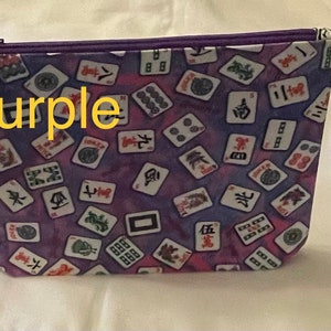 Mahjong Coin/card Holder, Game Bag, Mahjong Bag, Mahjong Coin Pouch ...