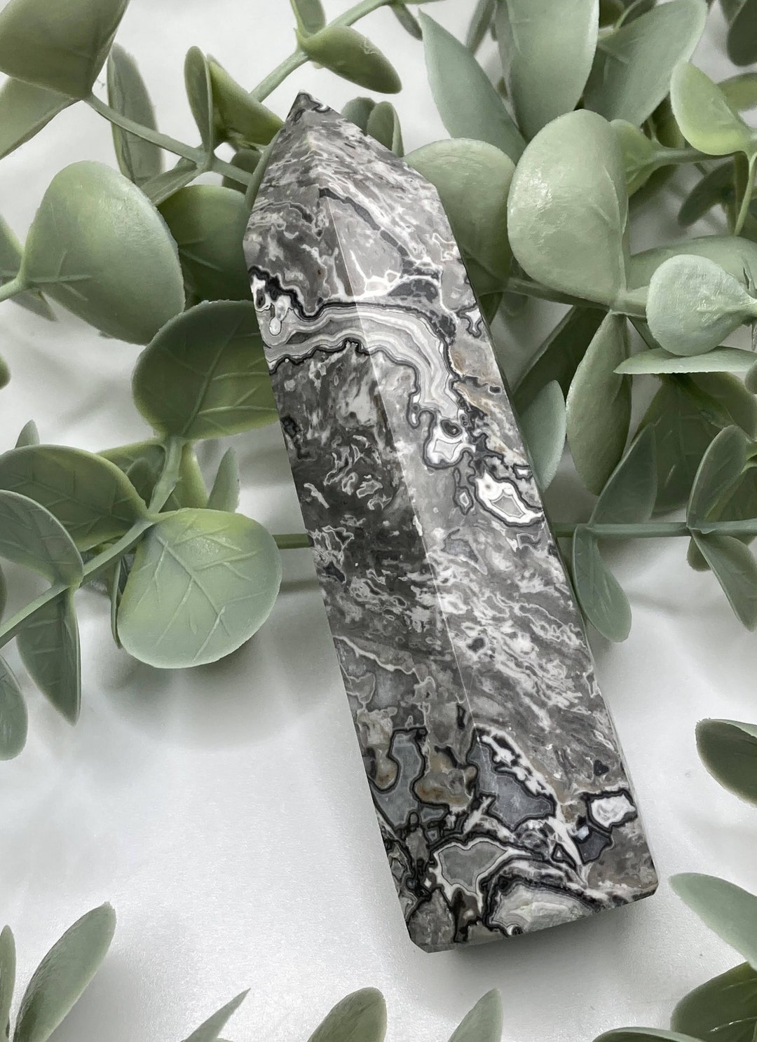 Picasso Jasper Tower // Points // Generators // Chakra // Healing ...