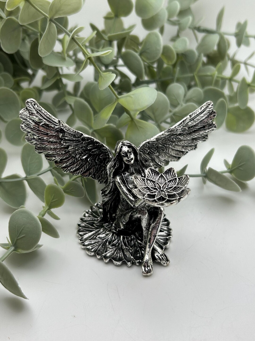 Fairy Sphere Stand // Angel Sphere Holder // Silver // Gold // Ball ...