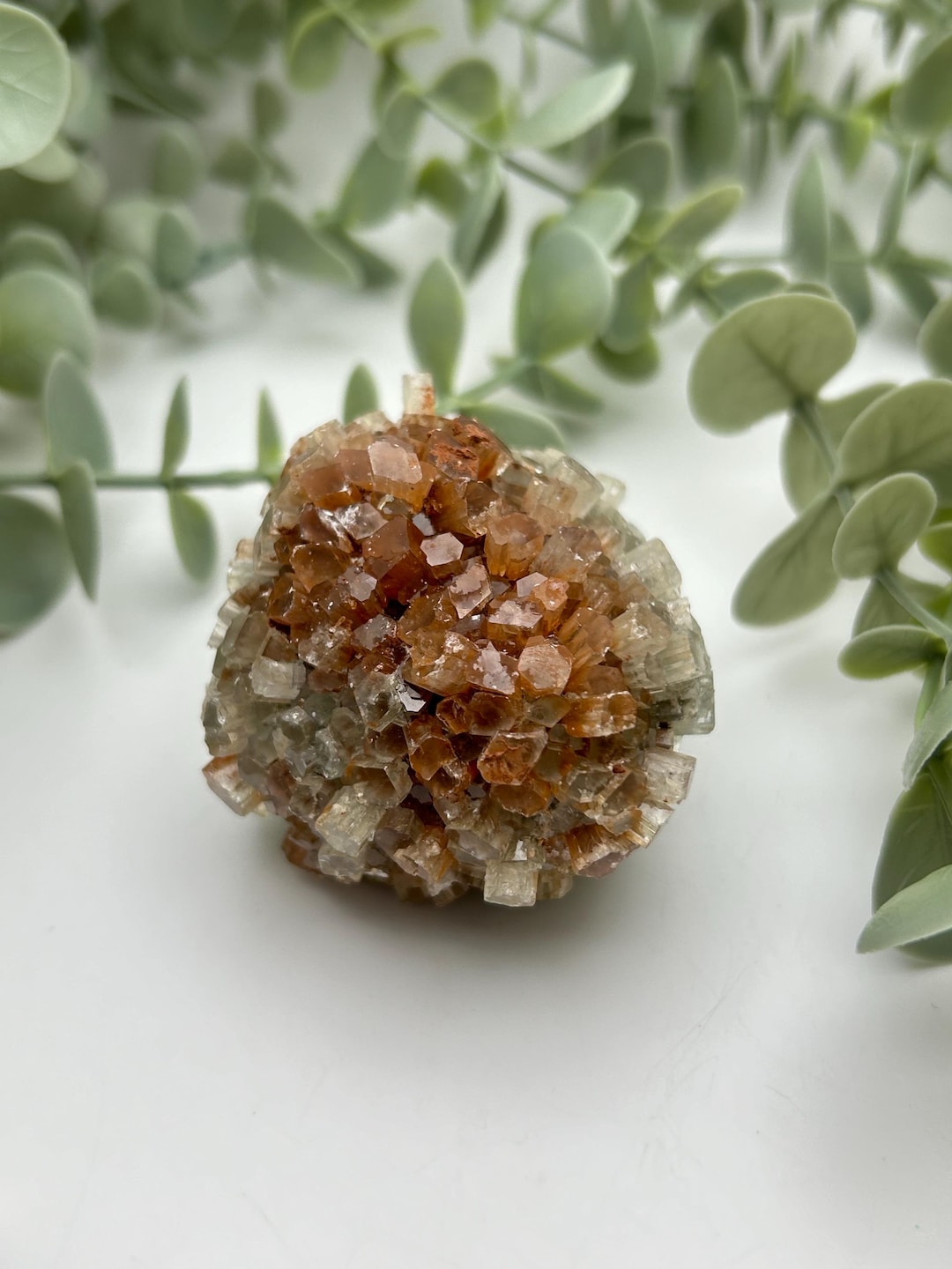 Brown and Clear Aragonite Sputnik Raw Specimen // Cluster // Healing ...
