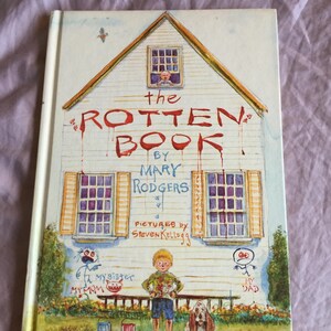 Signed Vintage Hardcover " the Rotten Book " by Mary Rodgers, Steven ...