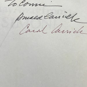 Inscribed Book : " Stay Away From Simon " by Carol and Donald Carrick ...