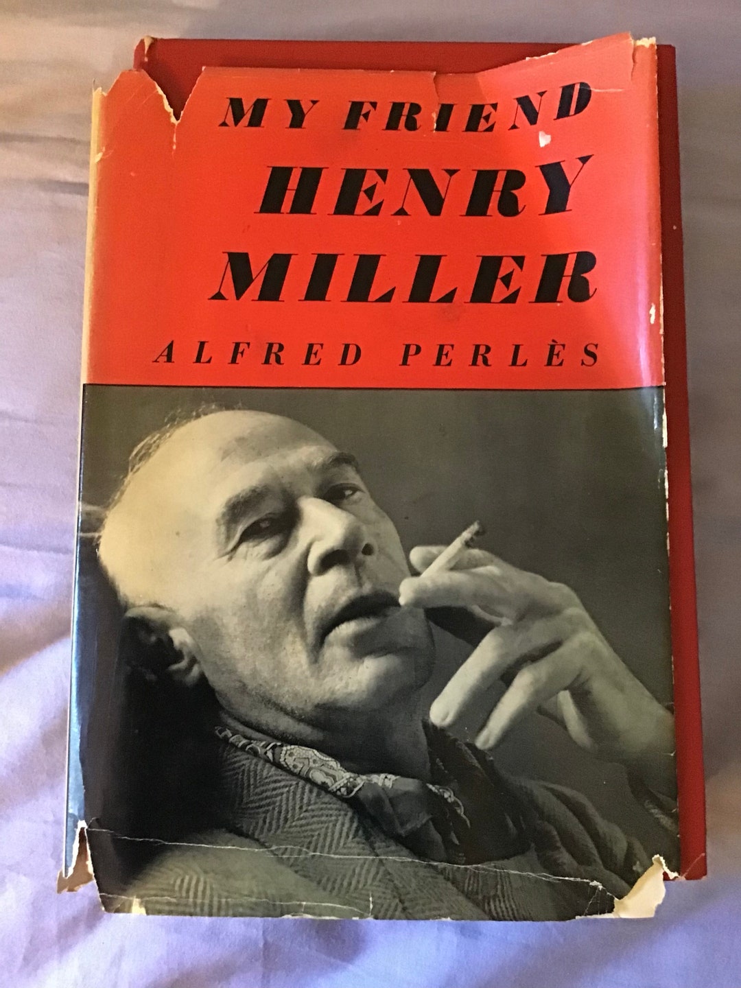 Hardcover Book : My Friend Henry Miller by Alfred Perles - Etsy
