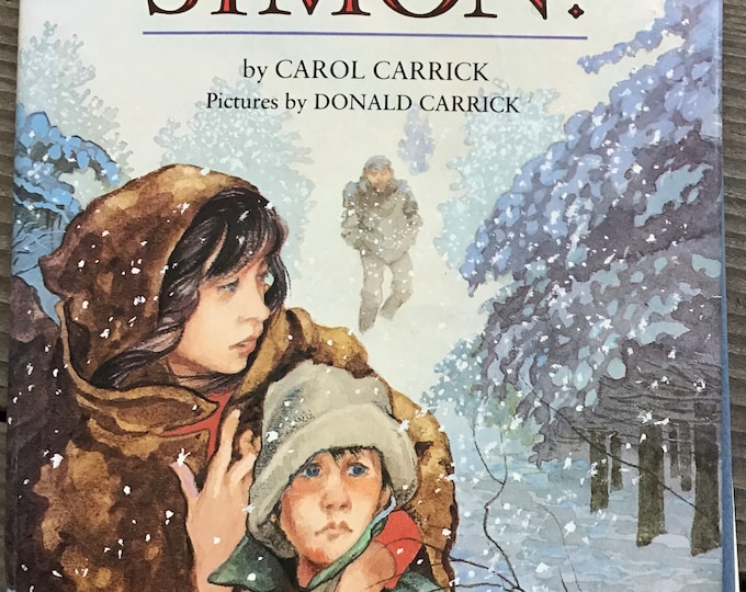 Inscribed Book : " Stay Away From Simon " by Carol and Donald Carrick ...