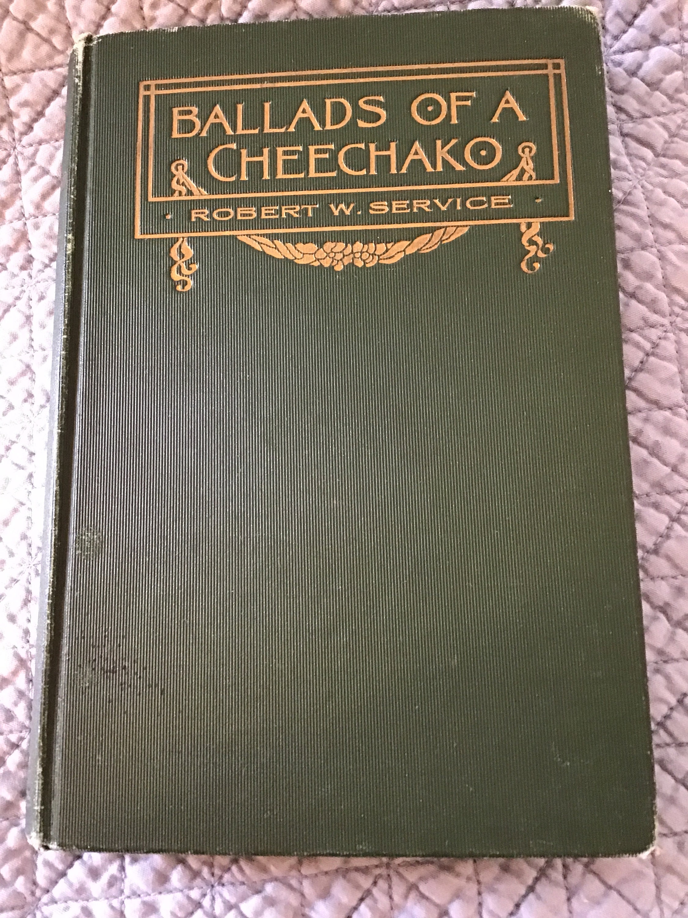Vintage Book Ballads of A Cheechako by Robert W. Service - Etsy