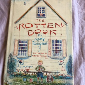 Signed Vintage Hardcover " the Rotten Book " by Mary Rodgers, Steven ...