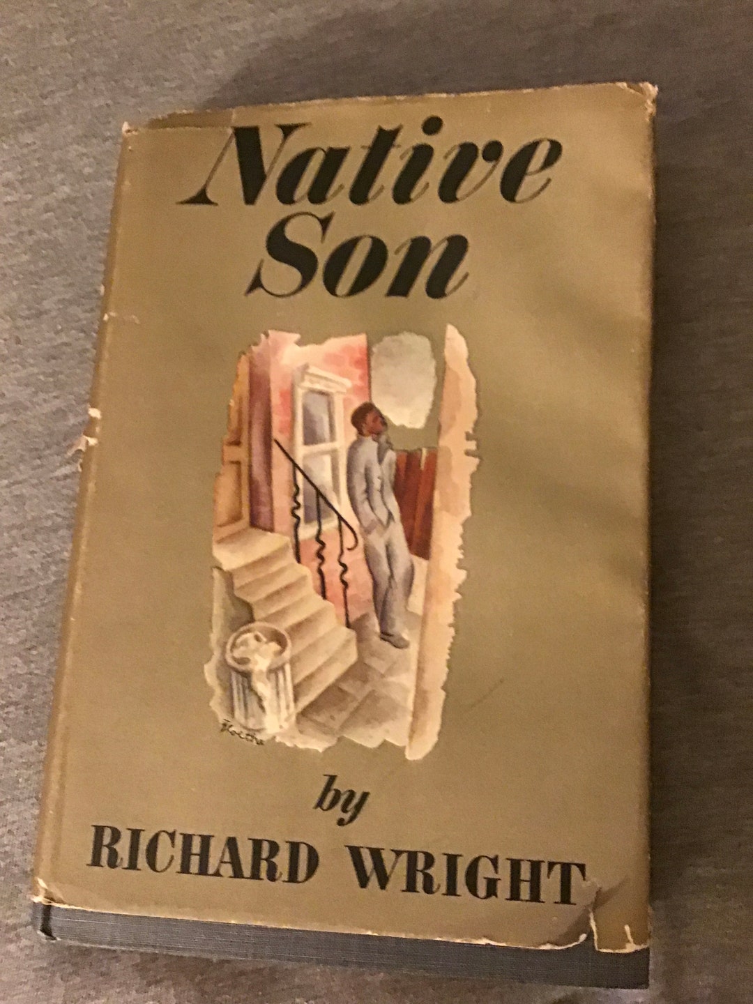 1940 6th Edition " Native Son " by Richard Wright - Etsy