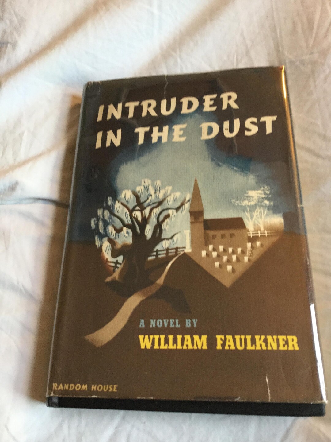 First Edition Faulkner " Intruder in the Dust " - Etsy