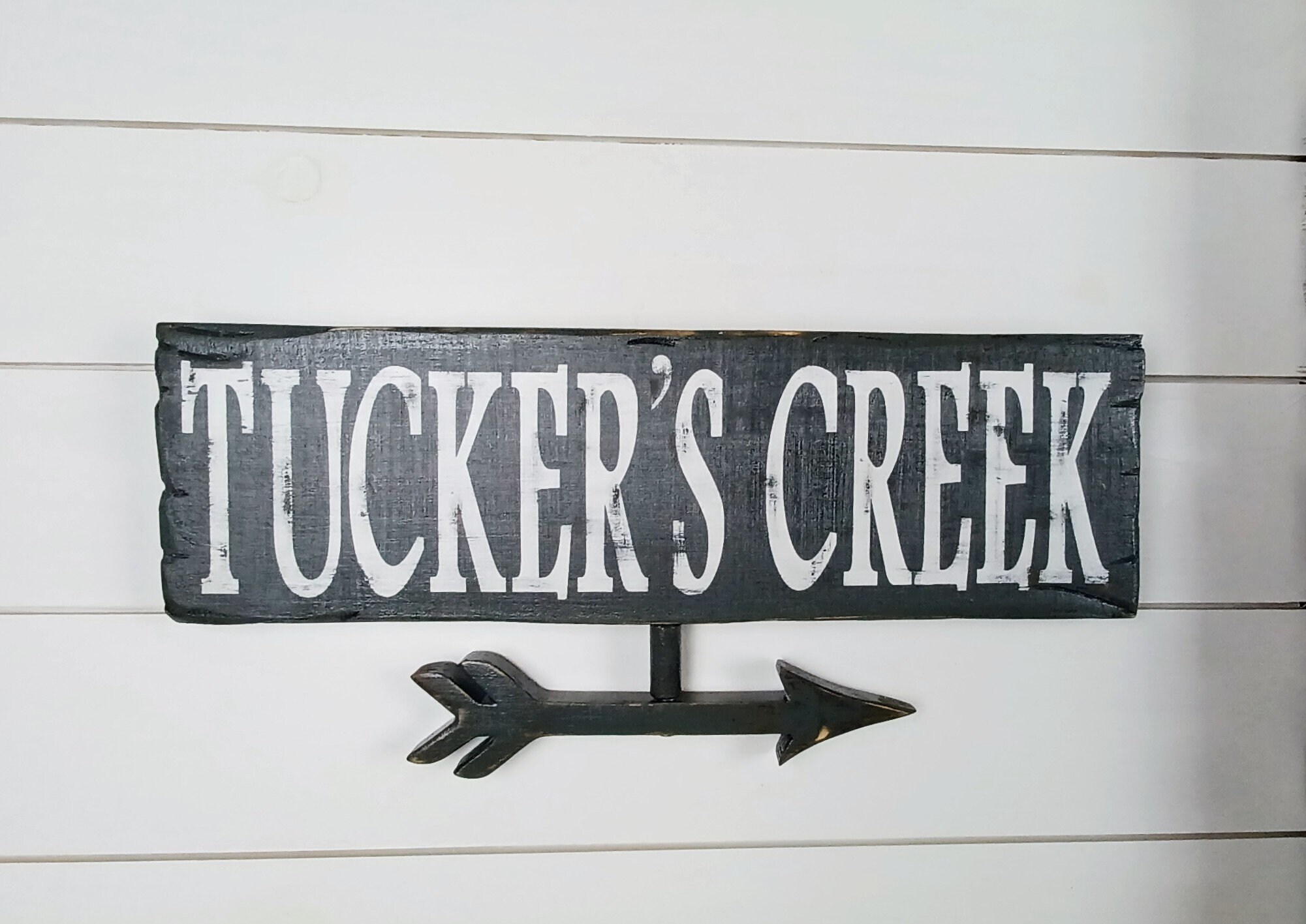 Wall Hangings Wall Décor Outdoor Decor Creek Signs Creek Directional ...