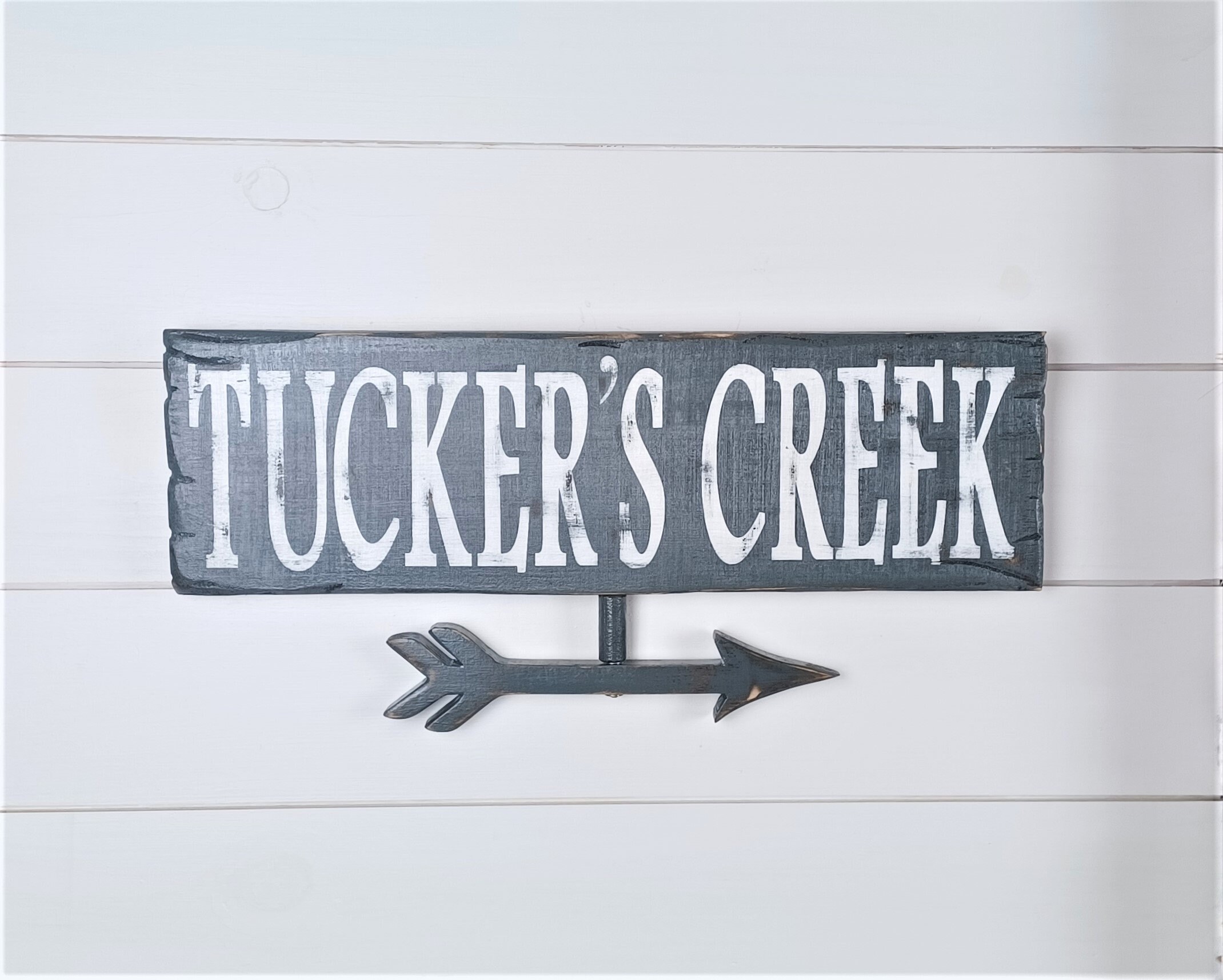 Wall Hangings Wall Décor Outdoor Decor Creek Signs Creek Directional ...