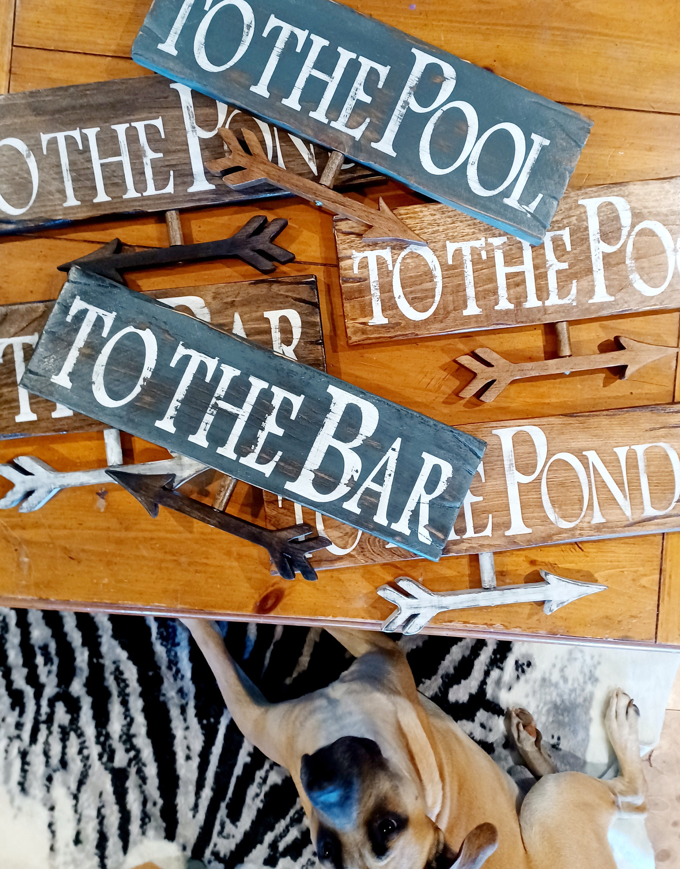 POOL Pool Gifts Pool Decor Pool Sign With Arrow Signs With - Etsy