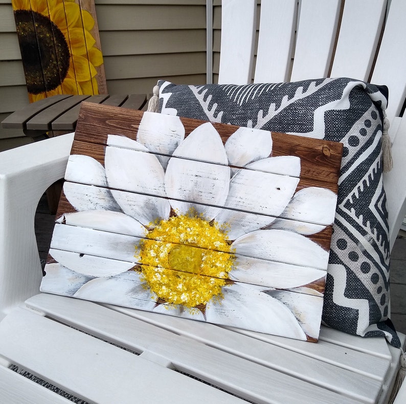 Daisy Home Decor Daisy Art Daisy Wood Sign Daisy - Etsy