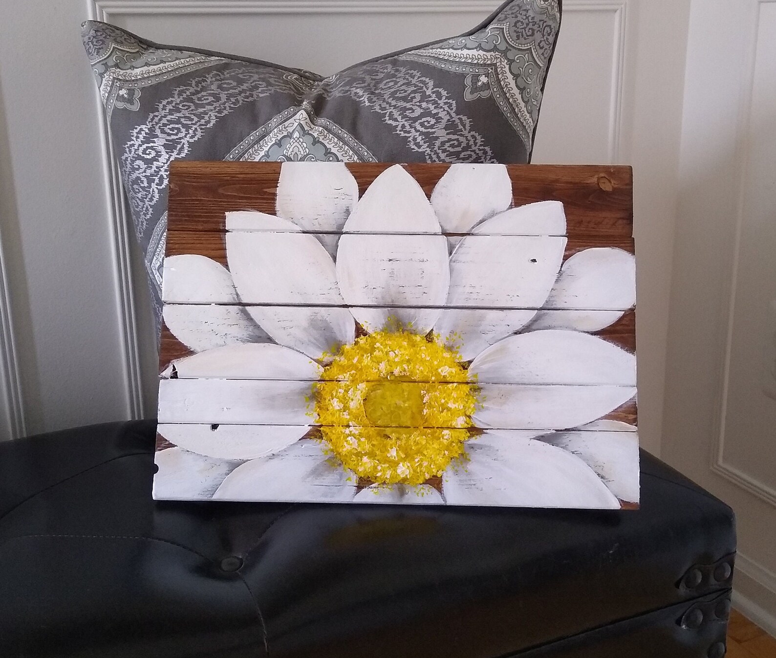 Daisy Home Decor Daisy Art Daisy Wood Sign Daisy - Etsy