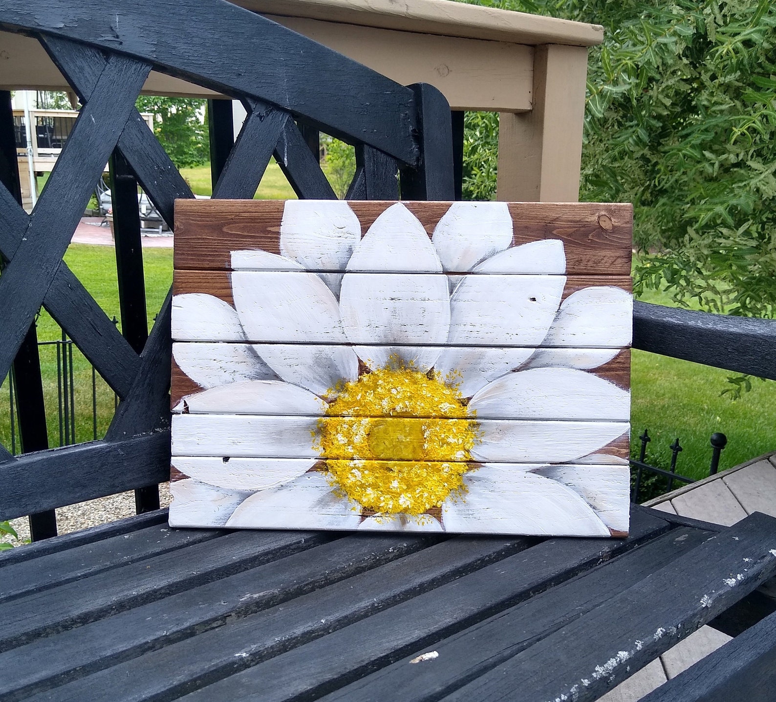 Daisy Home Decor Daisy Art Daisy Wood Sign Daisy - Etsy