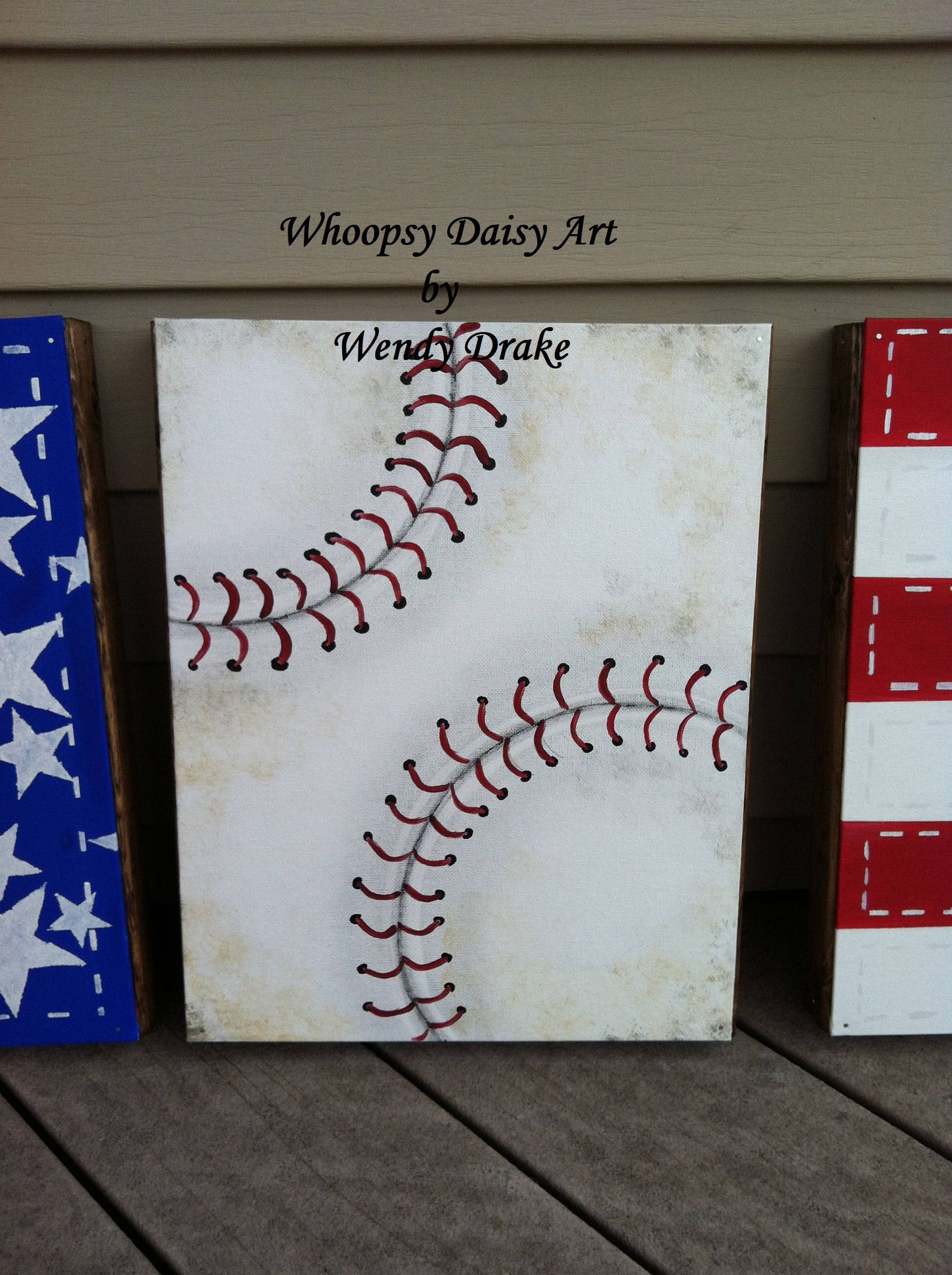 Baseball Nursery Wall Art / Sports Nursery Decor / Red White - Etsy