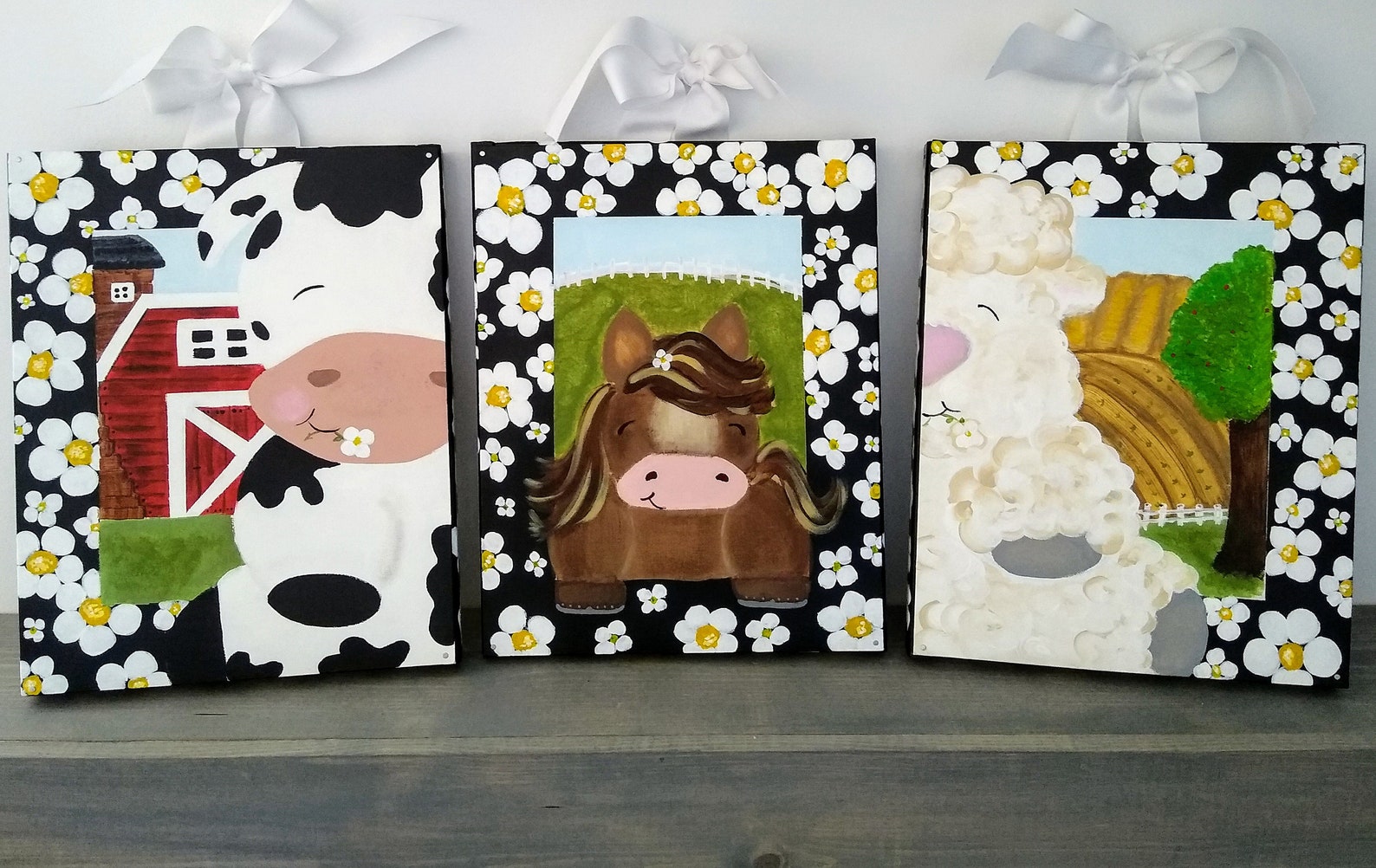 Nursery Farm Theme Farm Animal Nursery Wall Decor Little - Etsy Canada