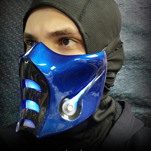 Mortal Kombat Sub Zero Mask | Etsy