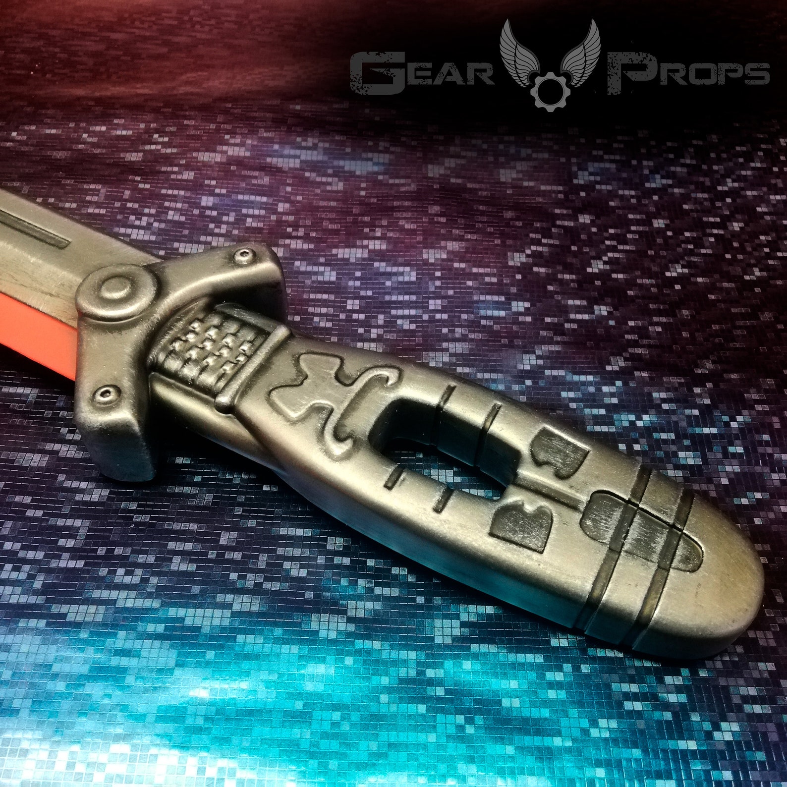 Taskmaster Sword replica from Black Widow movie Finished | Etsy