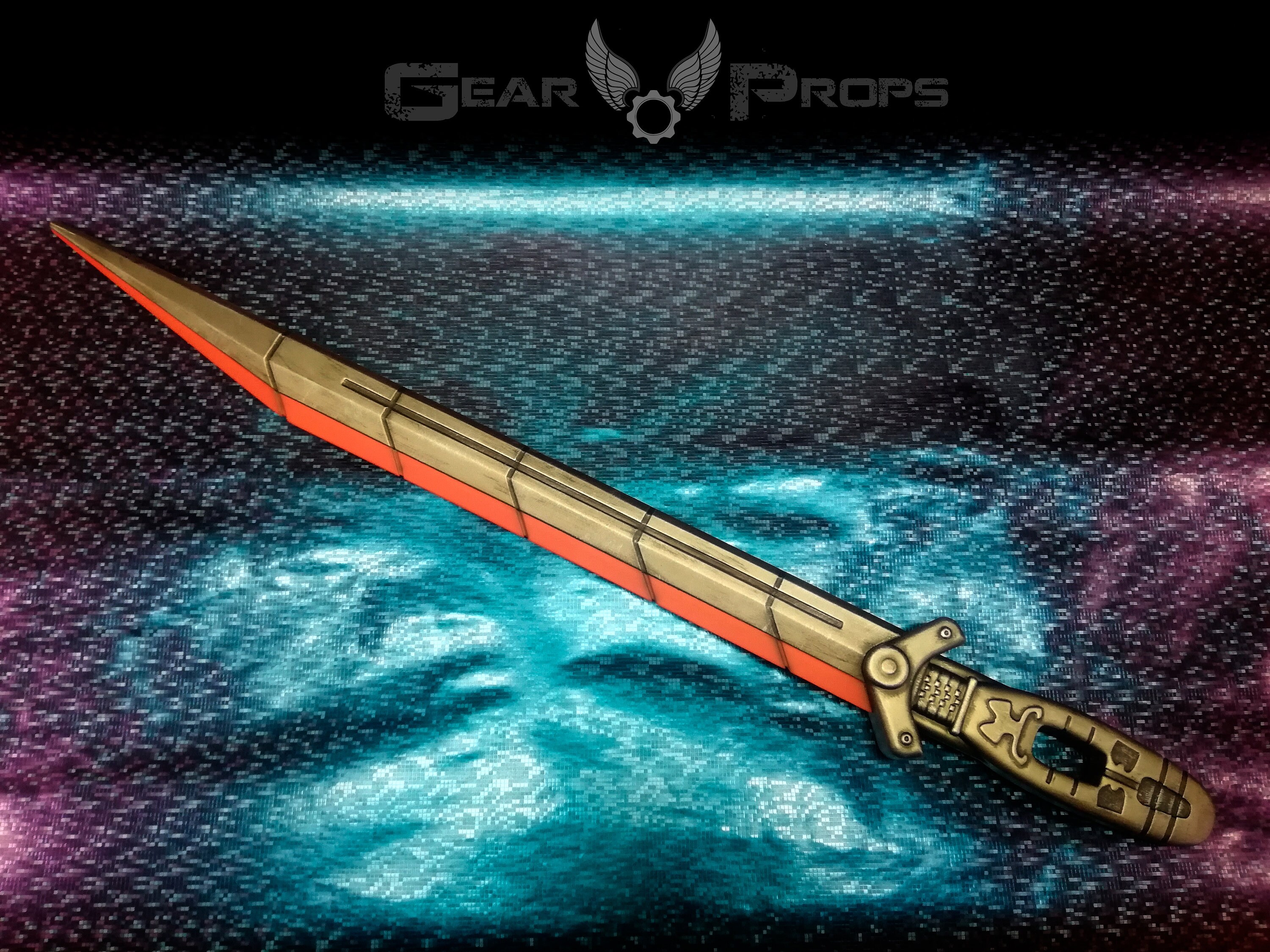 Taskmaster Sword replica from Black Widow movie Finished | Etsy