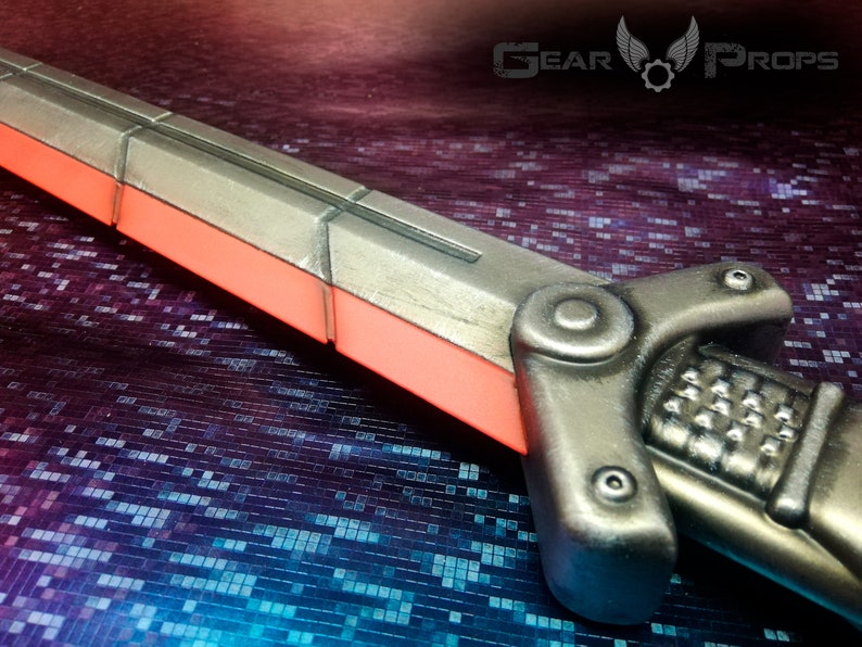 Taskmaster Sword Replica From Black Widow Movie Finished | Etsy