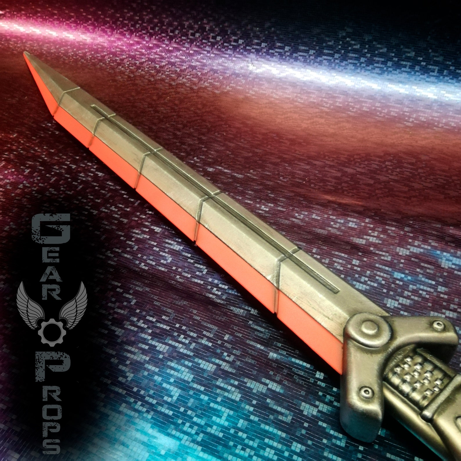 Taskmaster Sword Replica From Black Widow Movie Finished | Etsy