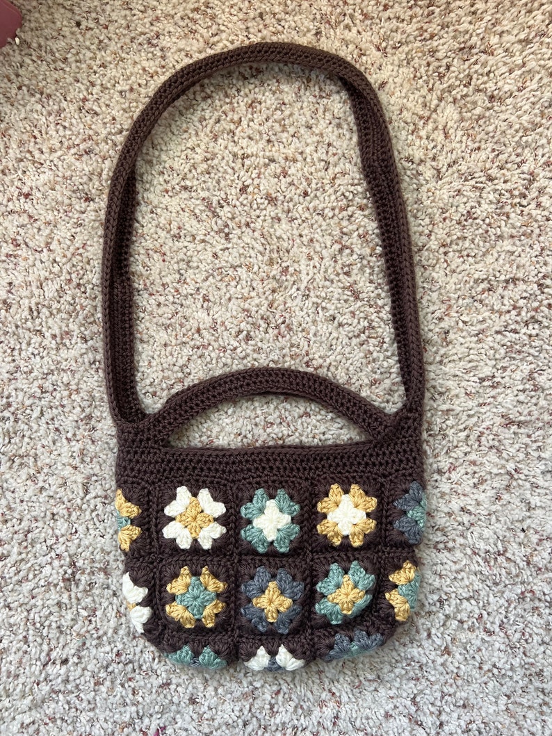 Crochet Mini Bag Pattern Crochet Purse Convertible Bag Easy Crochet Bag ...