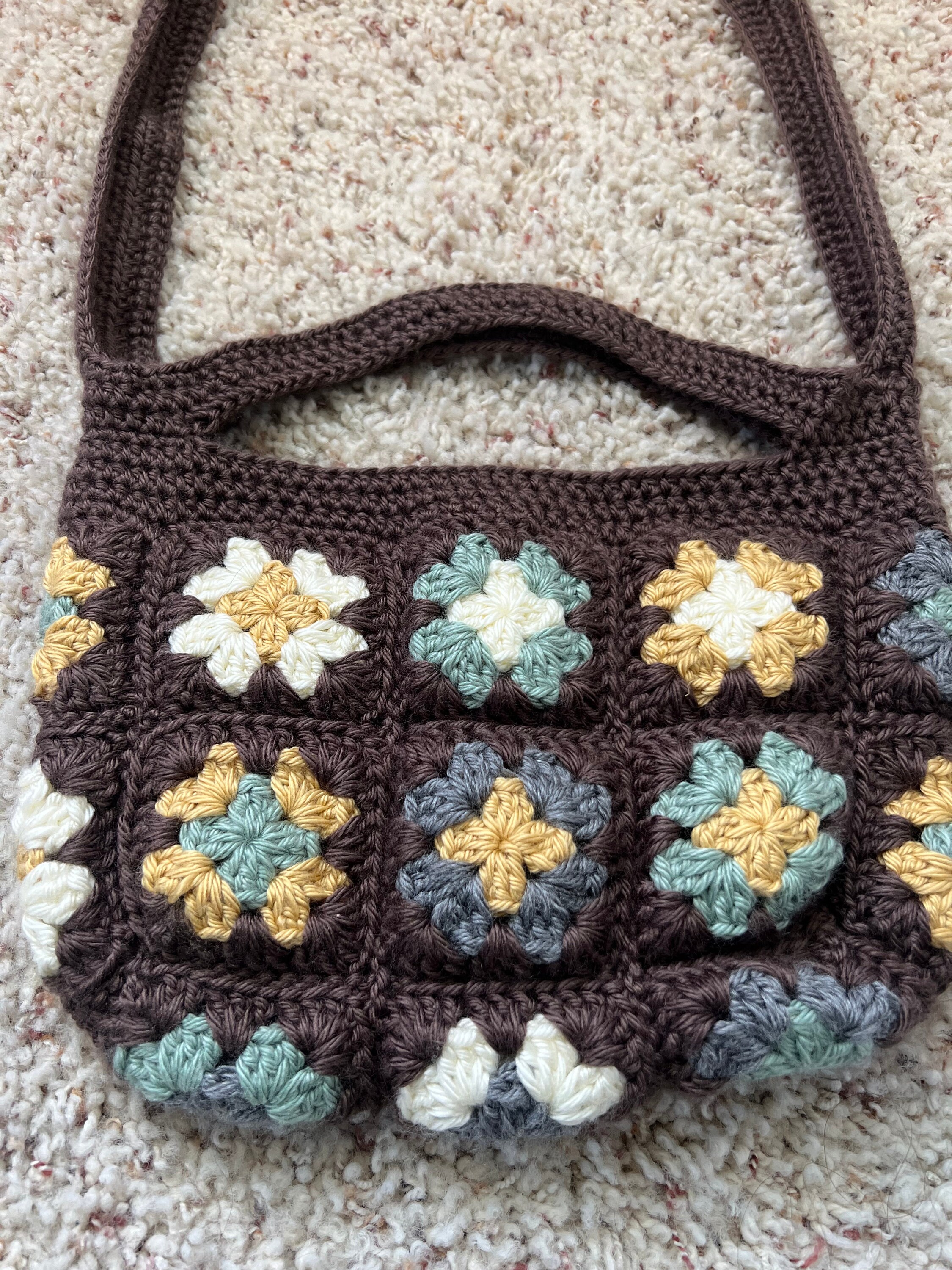 Crochet Mini Bag Pattern Crochet Purse Convertible Bag Easy Crochet Bag ...