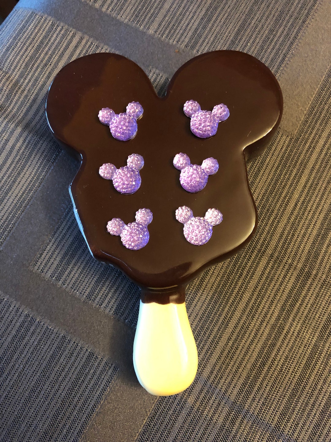 6 Mickey Mouse Disney Crystal Rhinestone Hidden Mickey Floral Pin for ...