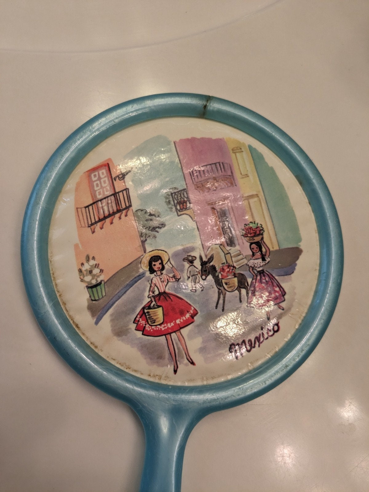 Rare 1962 Barbie Hand Mirror Mexico Design - Etsy
