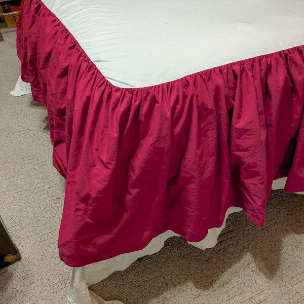 Dust Ruffle Queen - Etsy