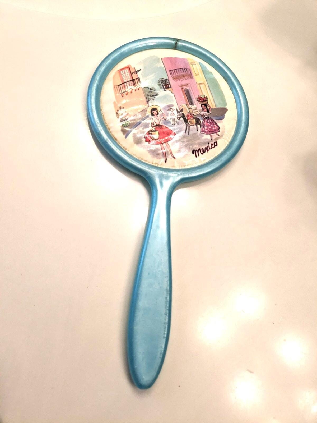 Rare 1962 Barbie Hand Mirror Mexico Design - Etsy