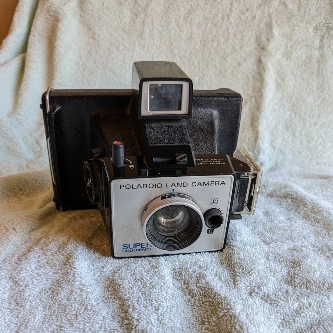 Polaroid Land Camera Super Colorpack Film Instant Camera - Etsy
