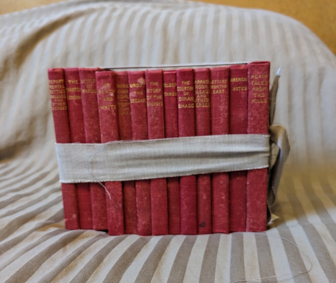 Rudyard Kipling Vintage Book Set of 13 Kipling’s Classic Stories 1908 ...