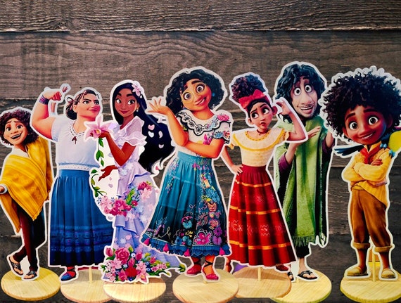 Encanto Centerpiece (1 character) Prop Standees| 1 foot | birthday ...