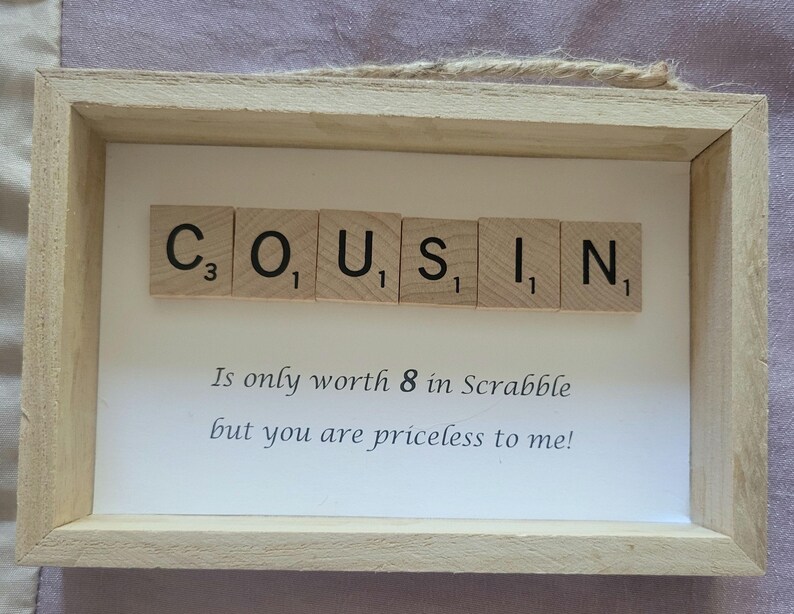 Scrabble Saying You Are Priceless to Me 6 X 4 Framed Art in Shadow Box ...