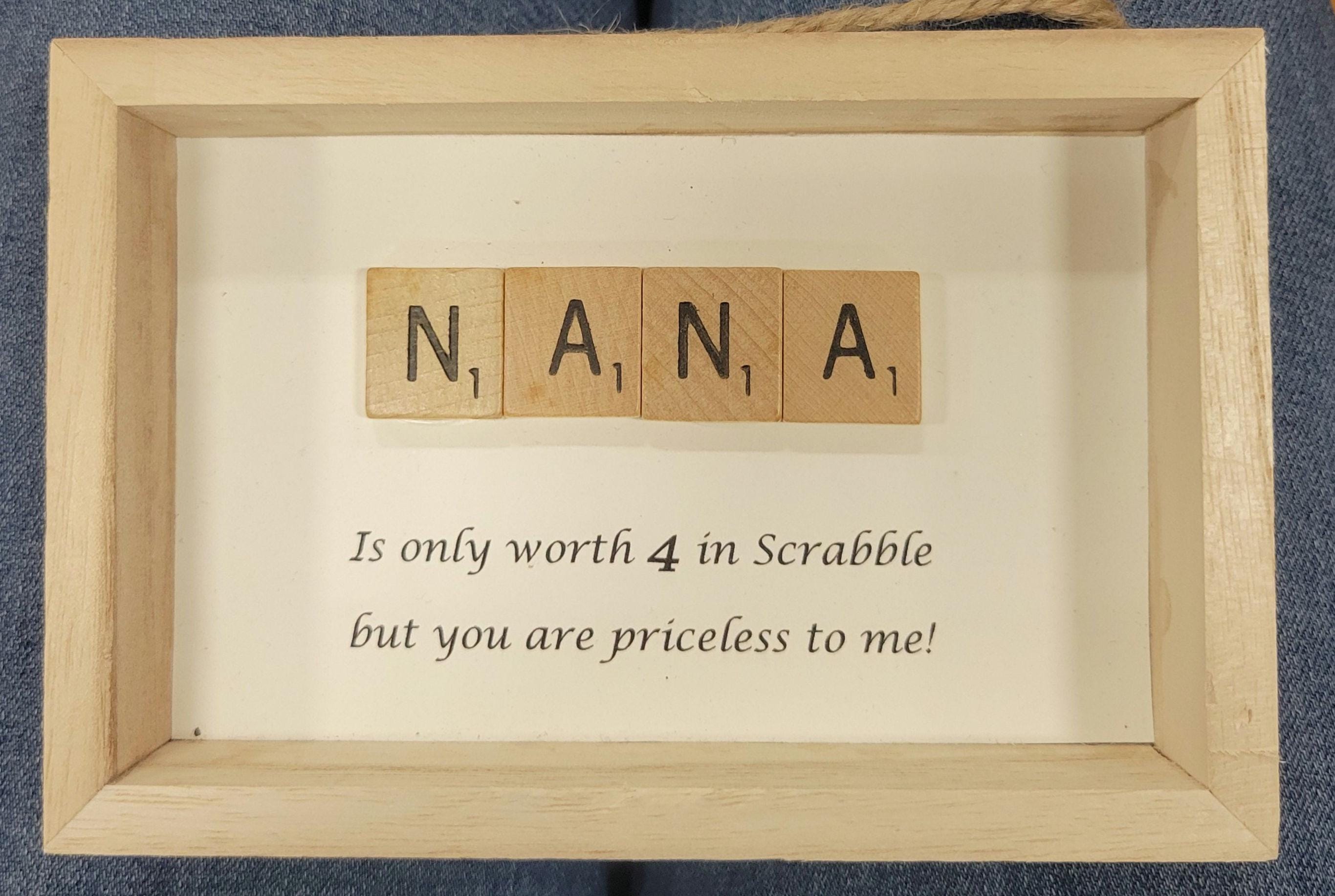 Scrabble Saying You Are Priceless to Me 6 X 4 Framed Art in Shadow Box ...