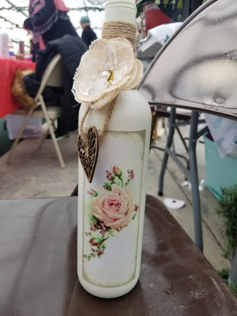 Decorative Wine Bottle - Etsy