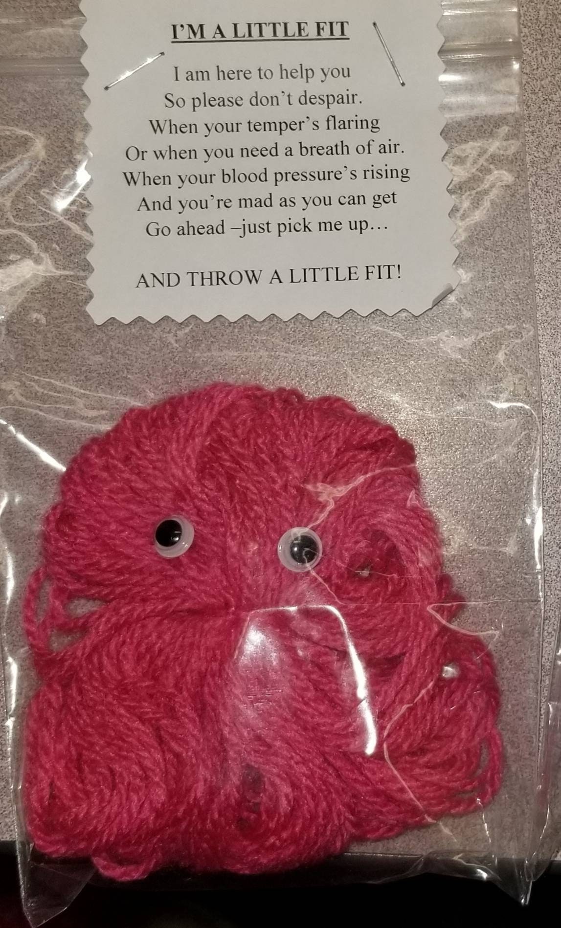 LITTLE FIT Saying - HANDMADE - Gift - Stocking Filler - Gag Gift ...