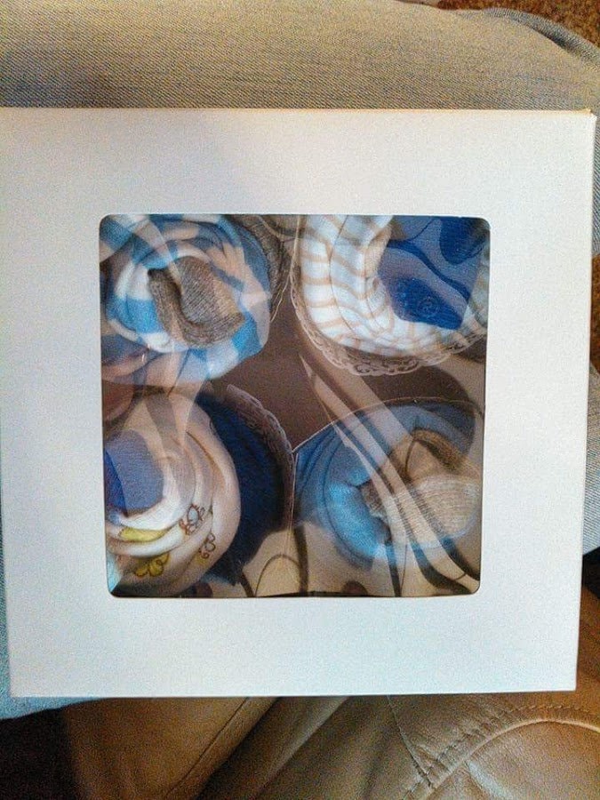 Baby Onsie Cupcakes, Personalized Baby Shower Gift - Etsy