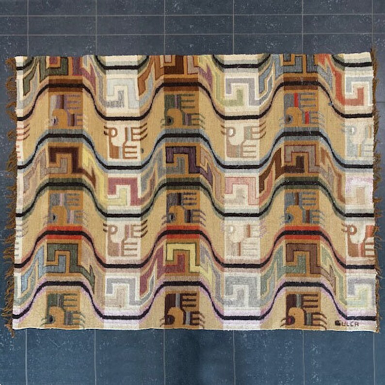 Eddie Sulca Gorgeous Hand-woven 3D Tapestry Decorated With Birds ...