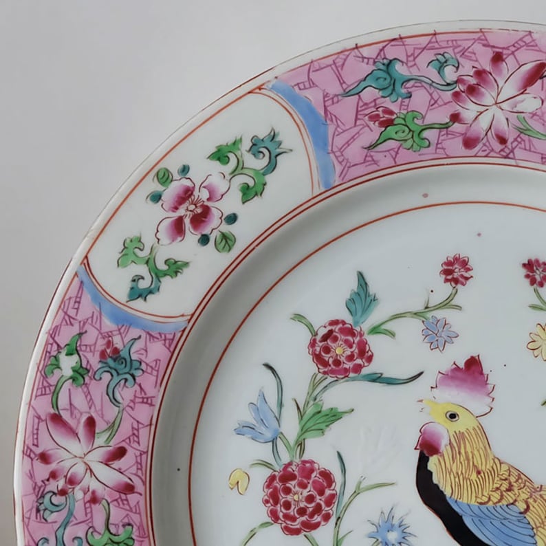 Edme Samson Paris - End 19th Century - Set of 2 Porcelain Qianlong ...